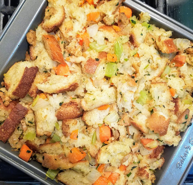 Stuffing Casserole – An Imperfect Vegan
