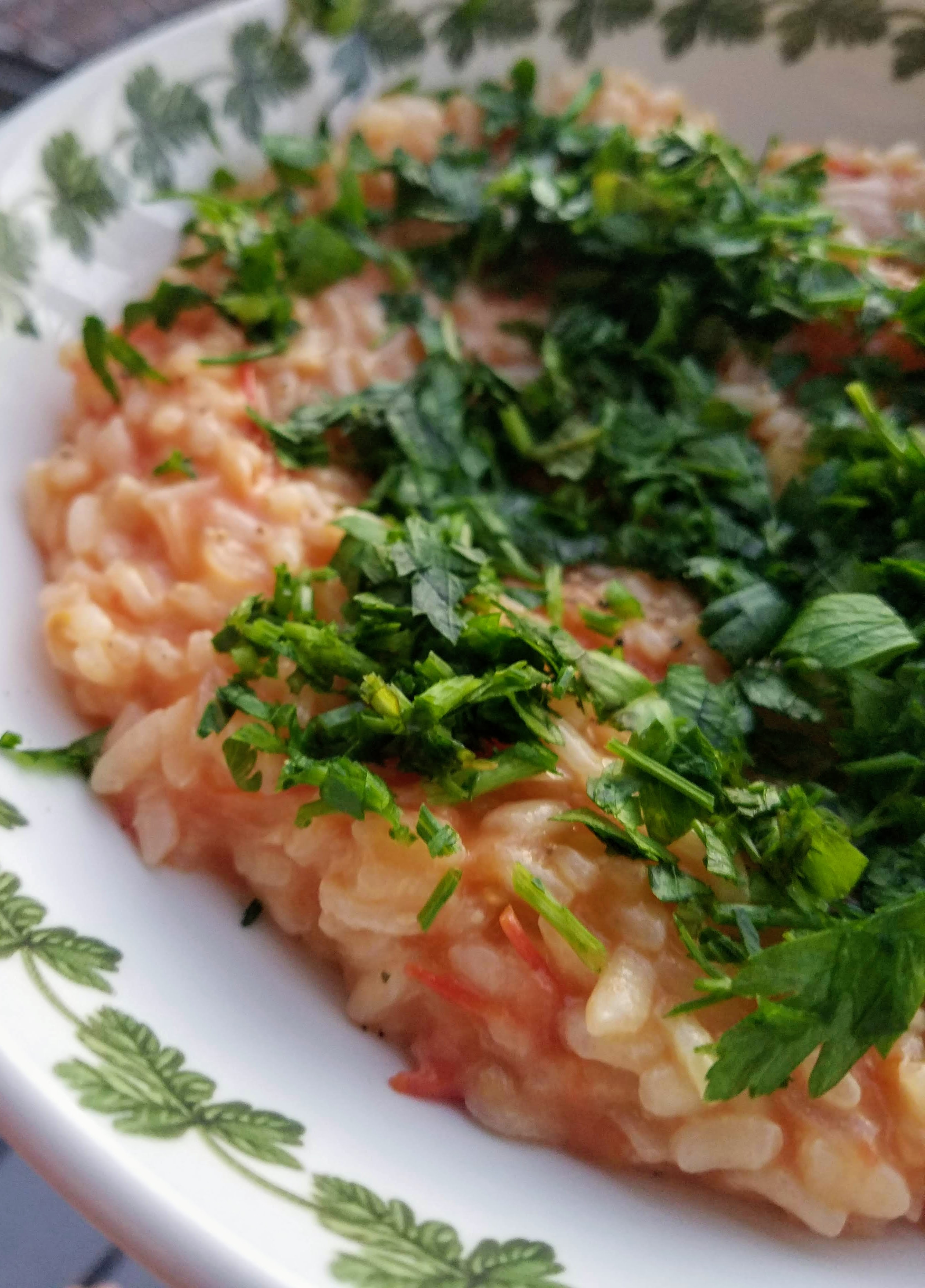 Tomato Risotto – An Imperfect Vegan